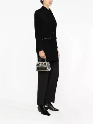 Maje Single-breasted Wool-blend Coat