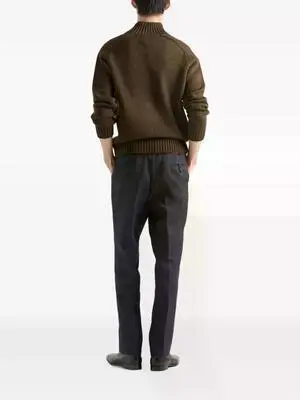 Prada Wool Half-zip Turtleneck