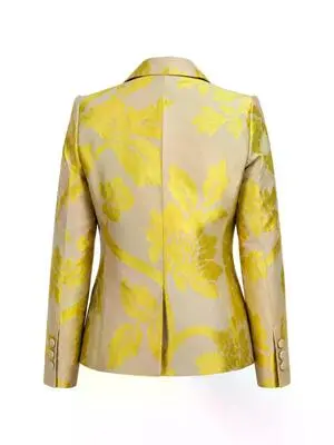 MAURIZIO MASSIMINO Floral Jacquard Blazer
