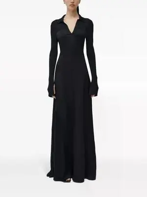 Simkhai Jonny Spread-collar Gown