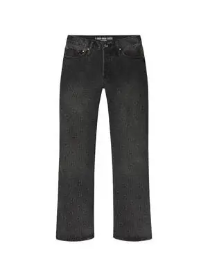 LOSTSHDWS Embossed Denim Pants