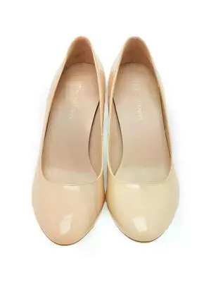 STUART WEITZMAN Ariana Leather Heeled Pumps