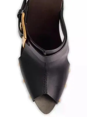 Balmain Wedge Mules