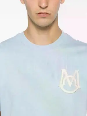 Moncler Logo-patch T-shirt - Blue