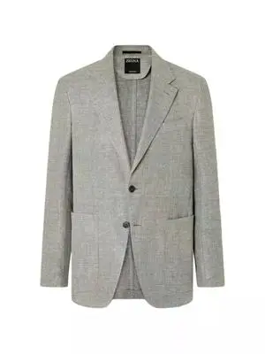 Zegna Crossover Herringbone Jacket