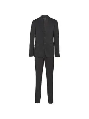 Prada Single-breasted Wool And Mohair Suit