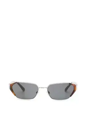 POLO RALPH LAUREN EYEWEAR Polo Ralph Lauren Geometric Frame Sunglasses - Silver