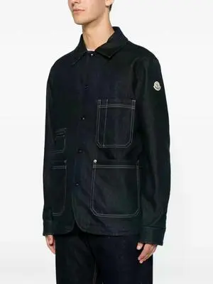 Moncler Patch-pocket Denim Jacket