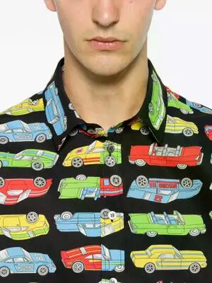 Moschino Car-print Shirt