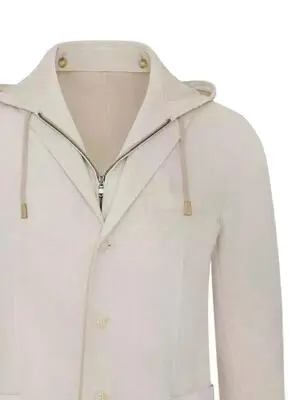 PATRICK ASSARAF Hooded Blazer