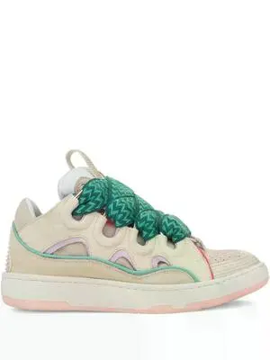 LANVIN Curb Sneakers - Neutrals