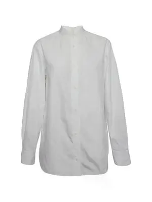 Miu Miu Oversized Band Collar Shirt