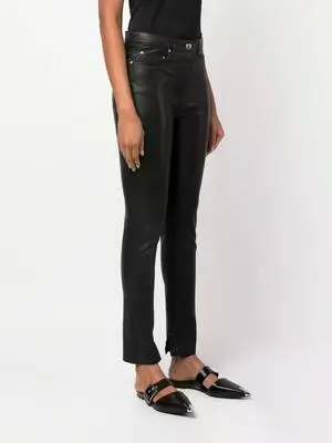 IRO PARIS Lambskin Skinny Trousers