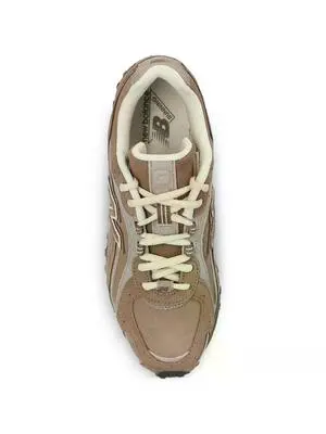 NEW BALANCE Panelled Leather Sneakers
