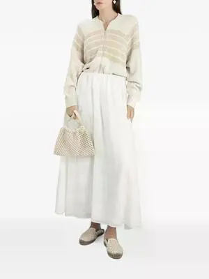 Brunello Cucinelli Sequin-embellished Full-zip Cardigan