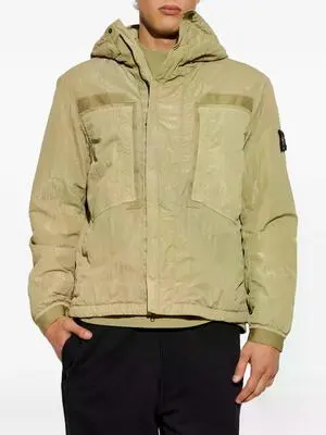 Stone Island Logo-patch Hooded Jacket