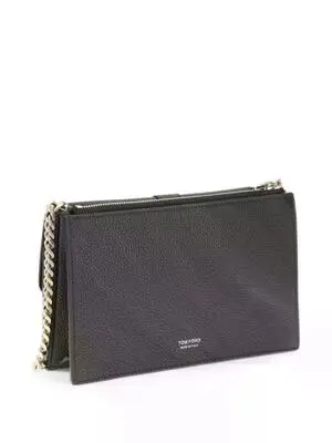 TOM FORD T-clasp Chain Shoulder Bag - Black