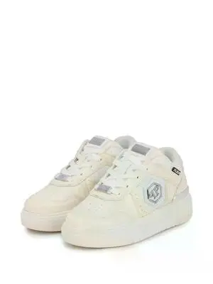 Philipp Plein Sk8r Crocodile-effect Sneakers