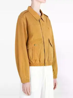 Polo Ralph Lauren Logo Embroidered Bomber Jacket
