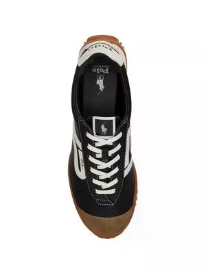 Polo Ralph Lauren Panelled Leather Sneakers