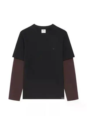 COURREGES Ac Double-sleeve T-shirt