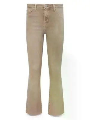 L'Agence Kendra Coated Jeans