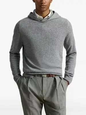 Rlx Ralph Lauren Cashmere Hoodie - Grey