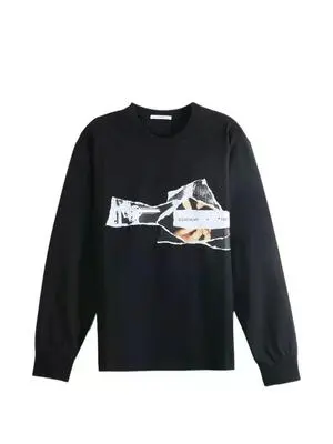 Givenchy Graphic-print Long-sleeve T-shirt