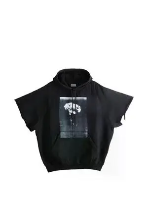 Balenciaga Graphic Print Hoodie