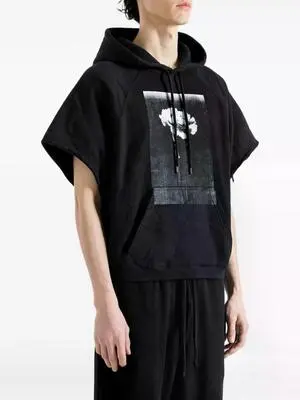 Balenciaga Graphic Print Hoodie