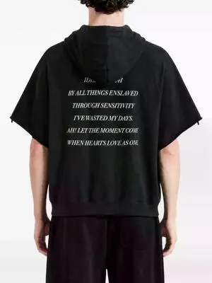 Balenciaga Graphic Print Hoodie