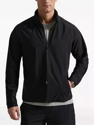 Rlx Ralph Lauren Zip-up Jacket With Mesh Inserts