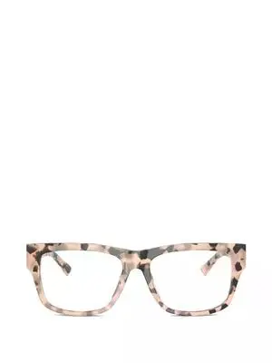 JIMMY CHOO Square Frame Eyeglasses - Neutrals