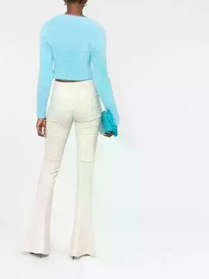 Jacquemus La Maille Neve Long Sleeve Cardigan - Blue