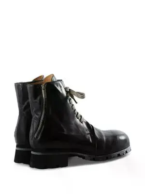 Givenchy Logo-embossed Leather Boots