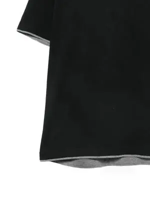 GRAN SASSO Layered-effect Cotton T-shirt