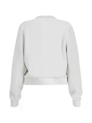 Guess Rhinestone Embellished Logo Sweatshirt