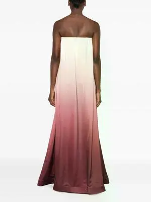 L'IDEE Costiera Ombré Maxi Dress - Neutrals