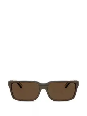 Burberry Rectangle-frame Sunglasses - Brown