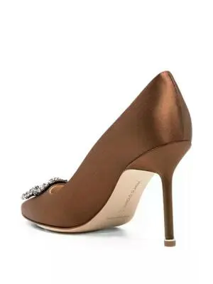 Manolo Blahnik Hangisi Heeled Pumps