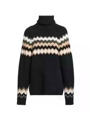 Elie Saab Stud-embellished Knit Sweater