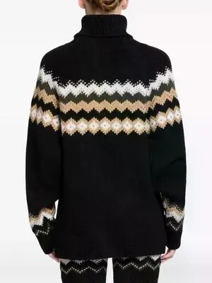 Elie Saab Stud-embellished Knit Sweater