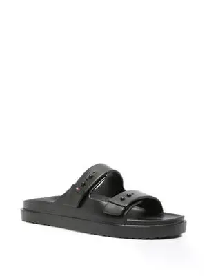 Tommy Hilfiger Double Strap Sandals - Black