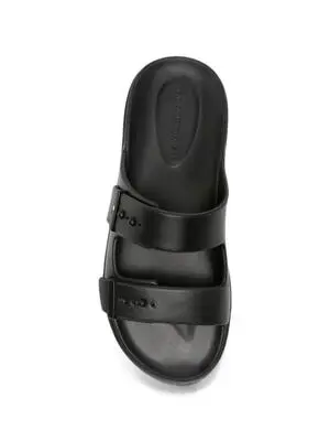 Tommy Hilfiger Double Strap Sandals - Black