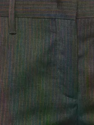 Prada Cotton Pinstripe Tailored Trousers