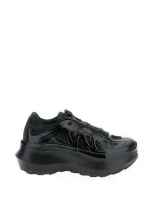 Comme Des Garçons X Salomon Xt-whisper Void Platform Sneakers - Black