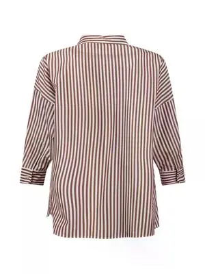 Max Mara Striped Cotton Shirt