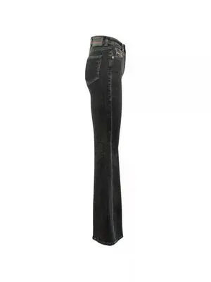 DIESEL® 1973 D-partt High-waisted Bootcut Jeans - Black