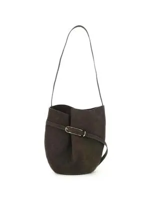 LIFFNER Belted Bucket Bag - Brown