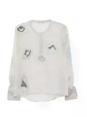 Emporio Armani Round Neck Kaftans Tunics For Women